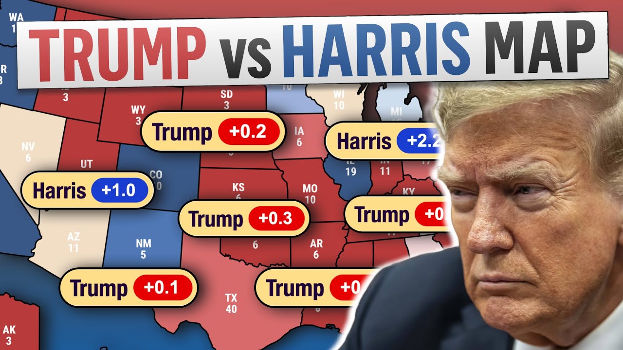 RFK Jr. Endorses Trump: Latest 2024 Electoral Map Shake-Up - YouTube
