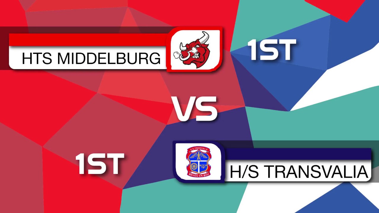 HTS Middelburg 1XV vs HS Transvalia 1XV 2nd Half - YouTube