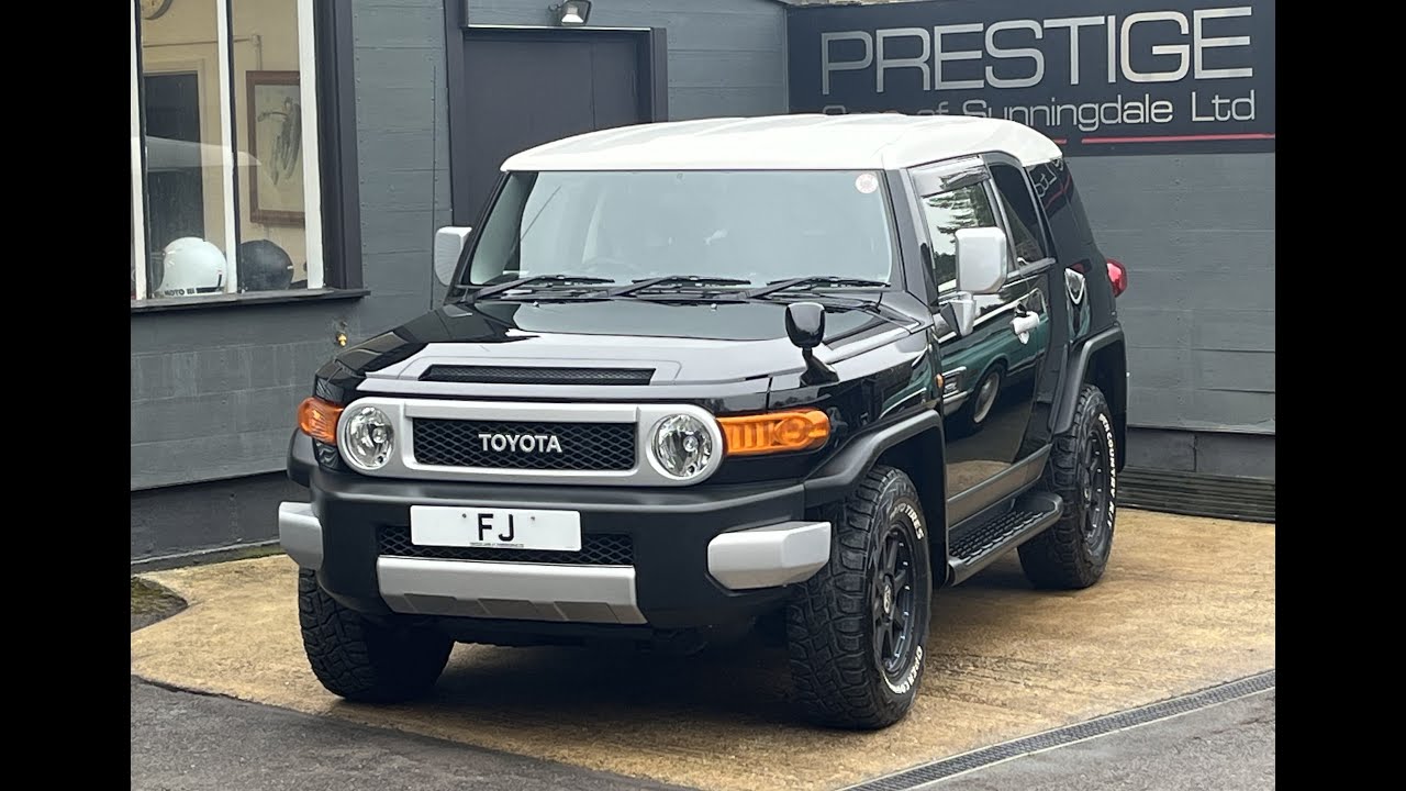 Toyota FJ Cruiser Right Hand Drive - YouTube