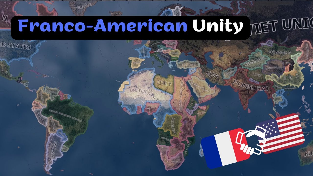 From Paris to the Pacific: The Franco-American Pact Hoi4 - Timelapse ...