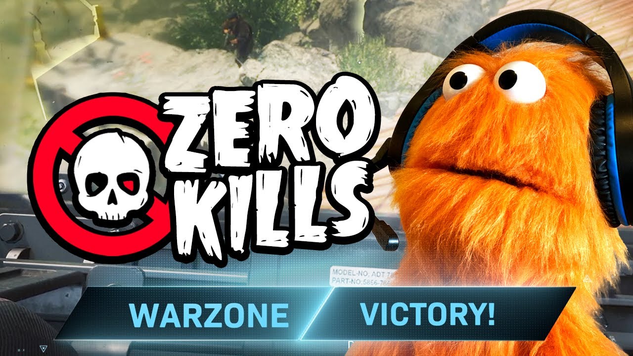 ZERO KILL Warzone Win - Surrounded in a 1v3 - YouTube