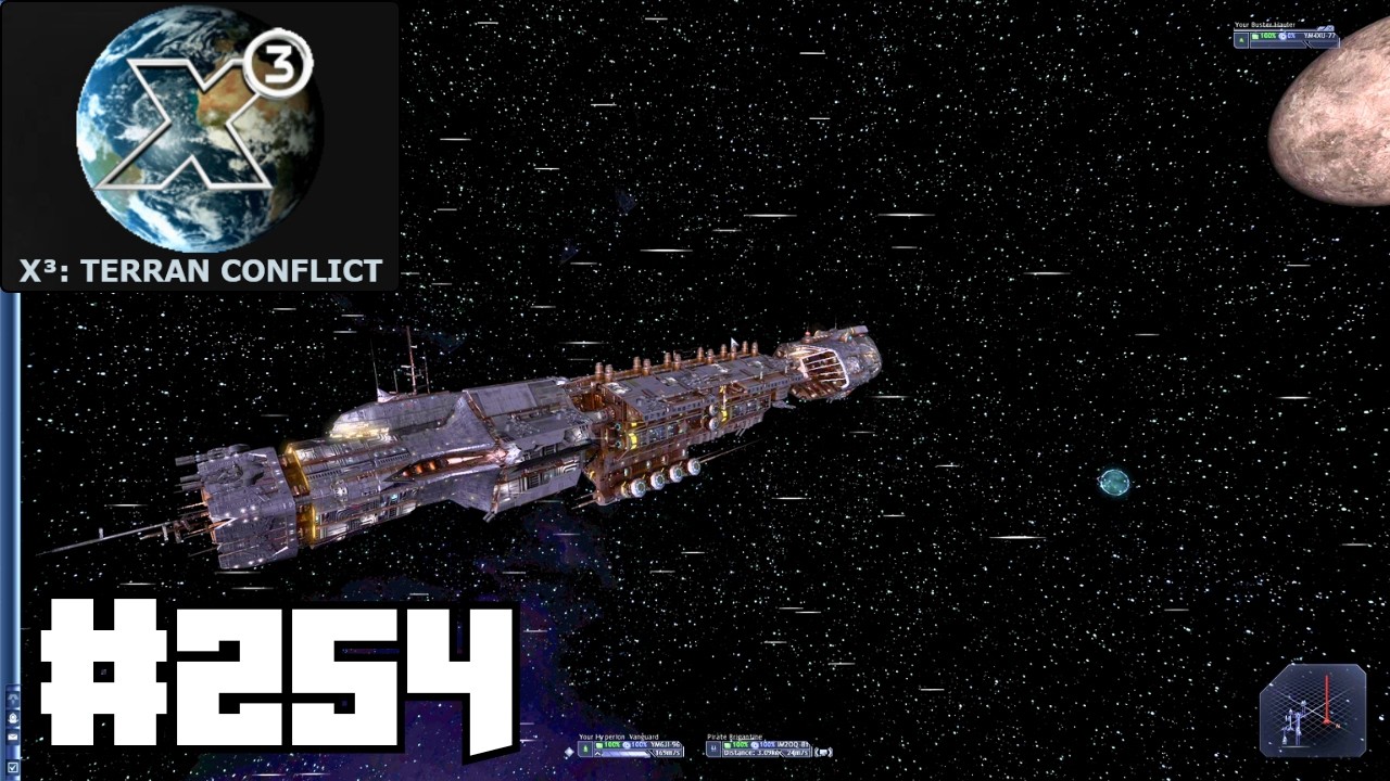Let's Play X3 Terran Conflict #254 Stealing Pirate M2 Galleon Carrier ...