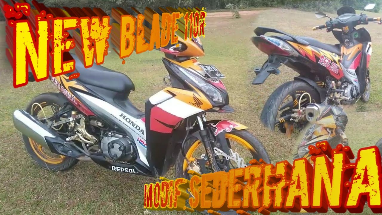 NEW BLADE MODIF SEDERHANA - YouTube
