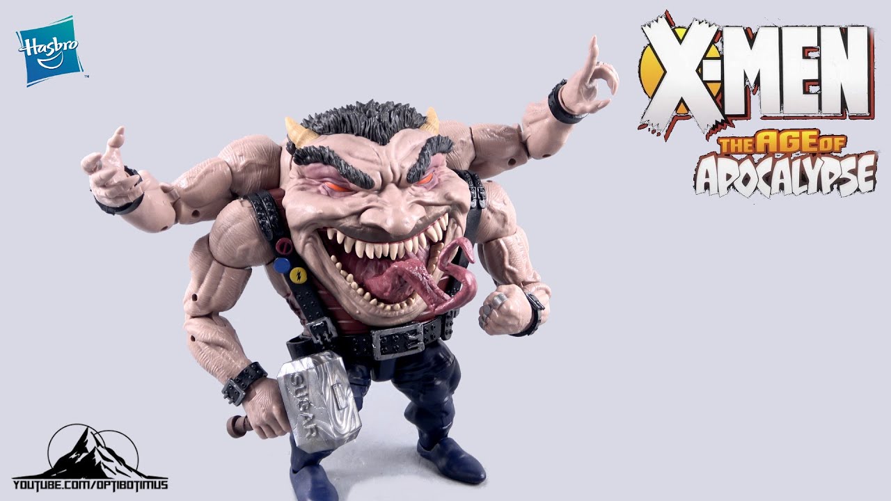 Marvel Legends X-Men Age of Apocalypse SUGAR MAN Build a Figure Video ...