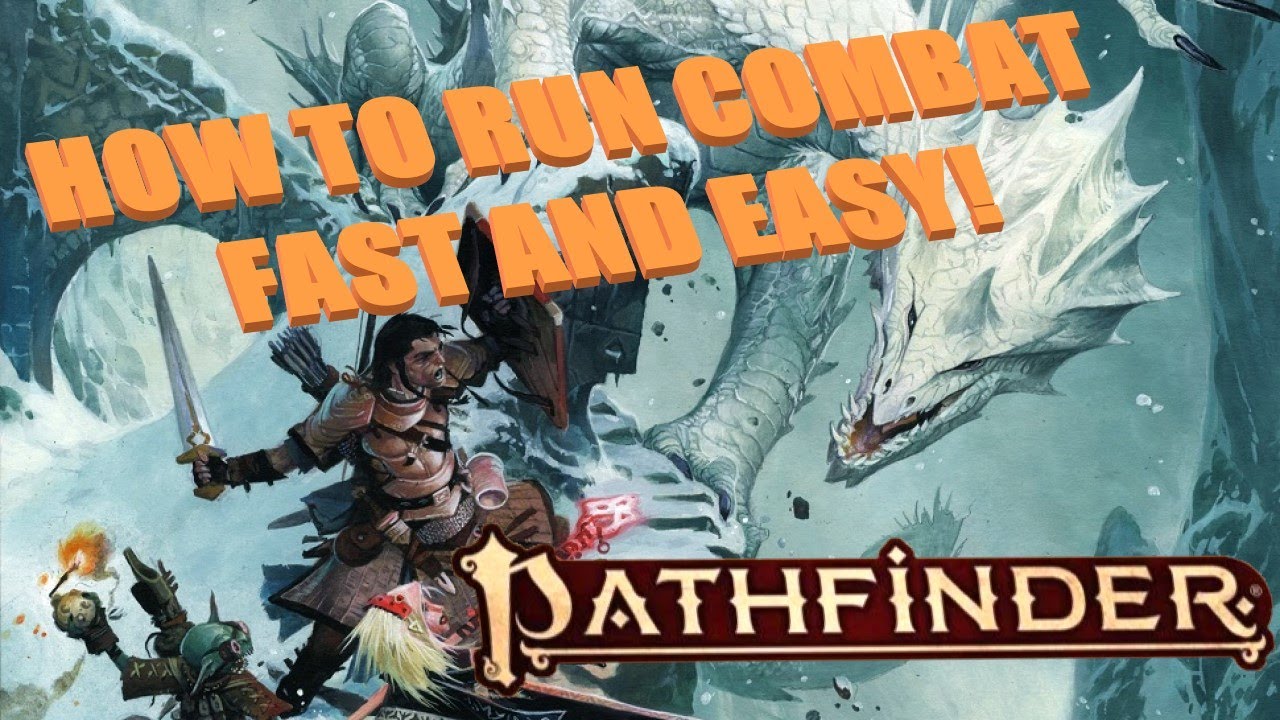 How To Run Combat in Pathfinder 2e! Fast and Easy - YouTube