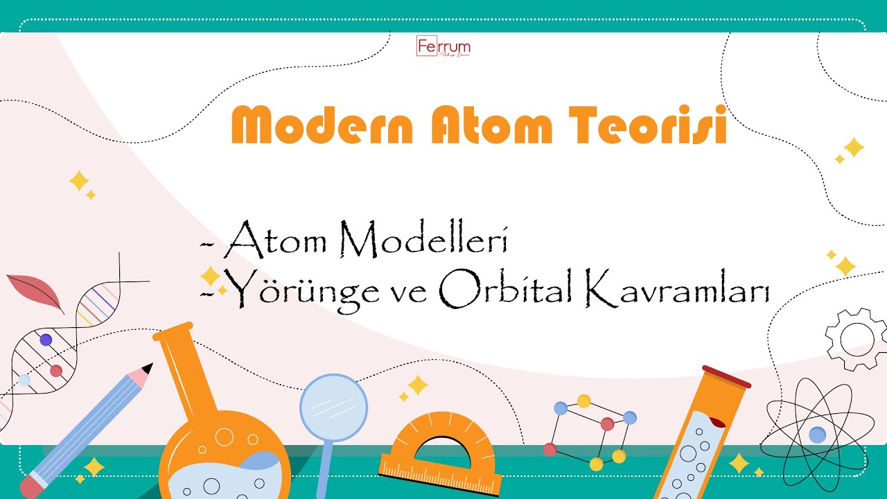 Atom Modelleri ve Orbital - Yörünge Kavramları | Modern Atom Teorisi ...