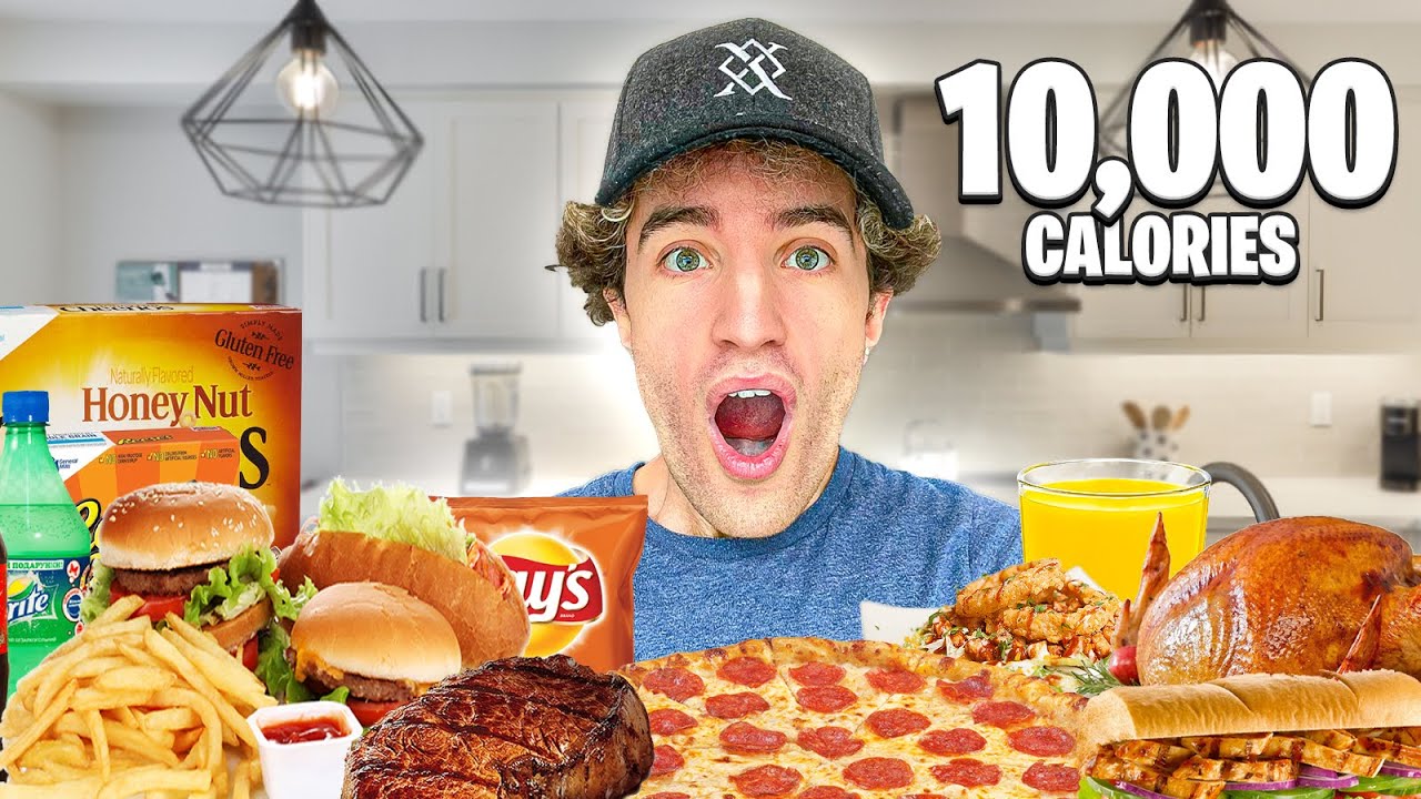 Eating 100,000 Calories in a Day! **Starbucks Mukbang** - YouTube