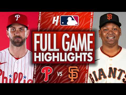 Philadelphia Phillies vs San Francisco Giants - FULL GAME HIGHLIGHTS 🔥 April 6, 2026 MLB Season