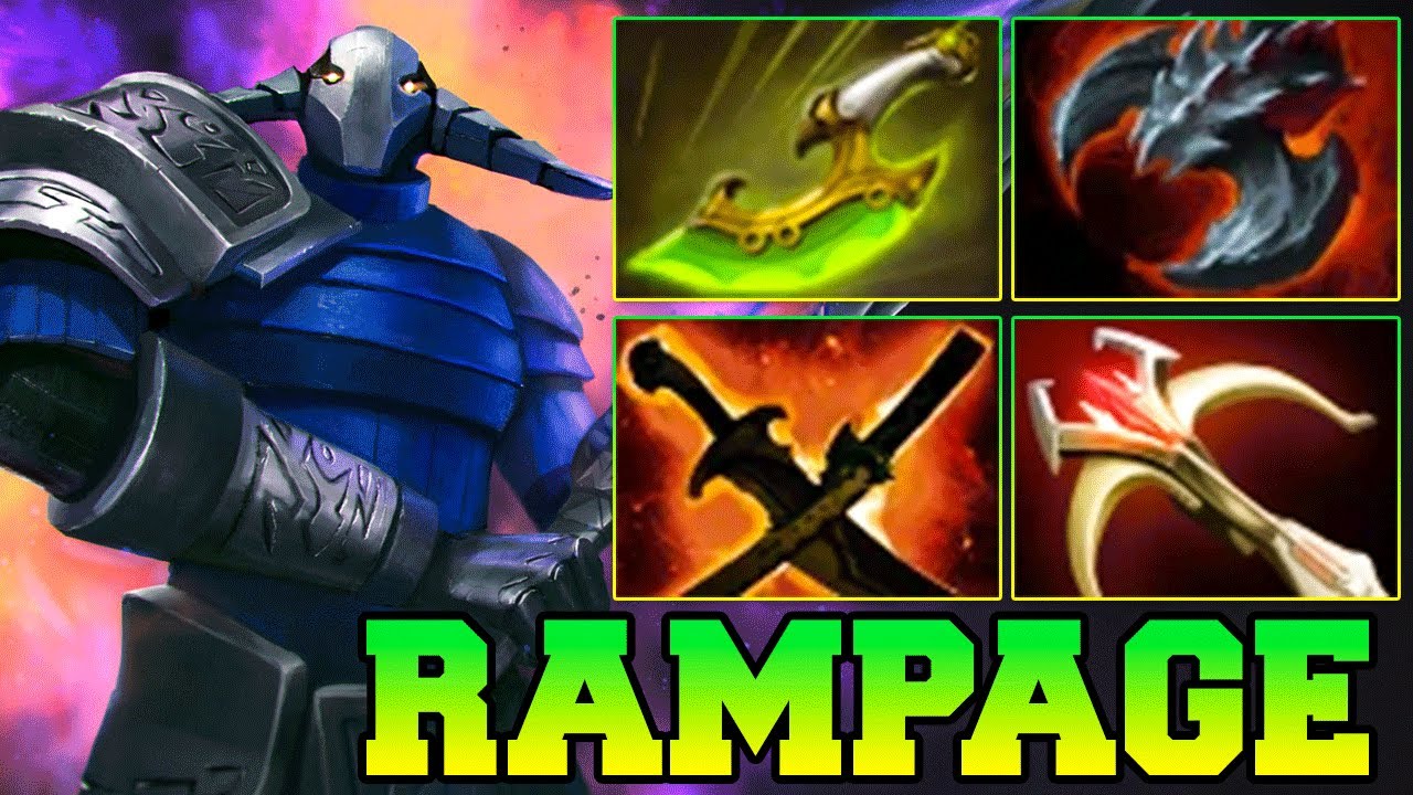 Rampage + 25 Kills Sven Dota 2 !! Sven Dota Pro Gameplay Build Guide ...
