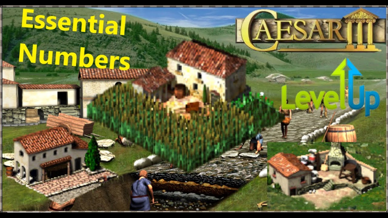 Caesar 3 - Essential Numbers to Improve your Gameplay - YouTube