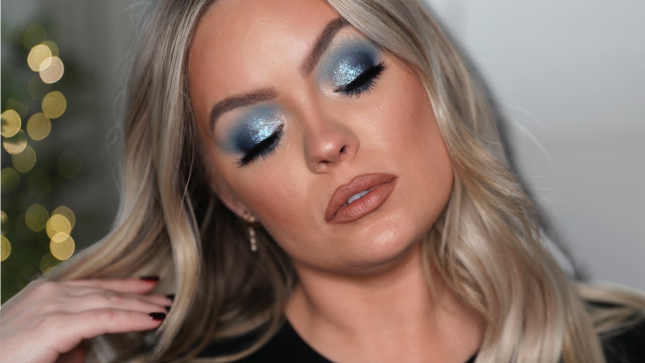 HOW TO SMOKEY NAVY GLAM HOLIDAY MAKEUP TUTORIAL - Hacks, Tips & Tricks ...