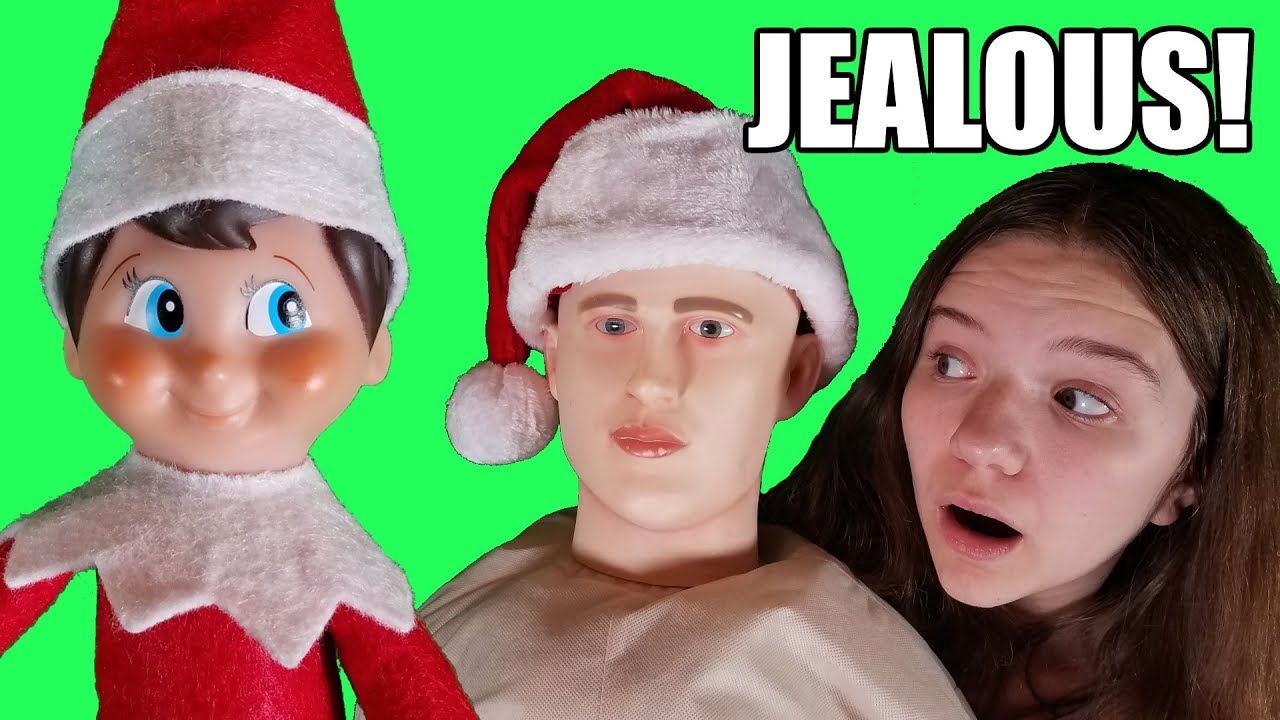 Elf On The Shelf Made Dummy Jealous! - YouTube