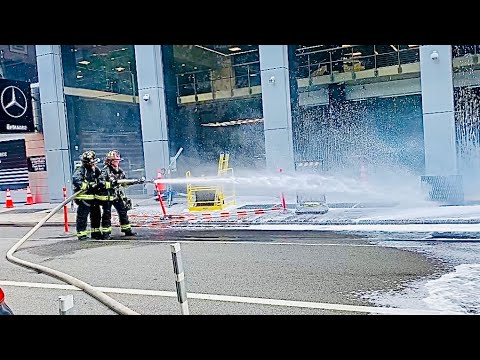 *RARE FOAM OPERATIONS* - FDNY BOX 885 - FDNY USING FOAM FOR TRANSFORMER ...