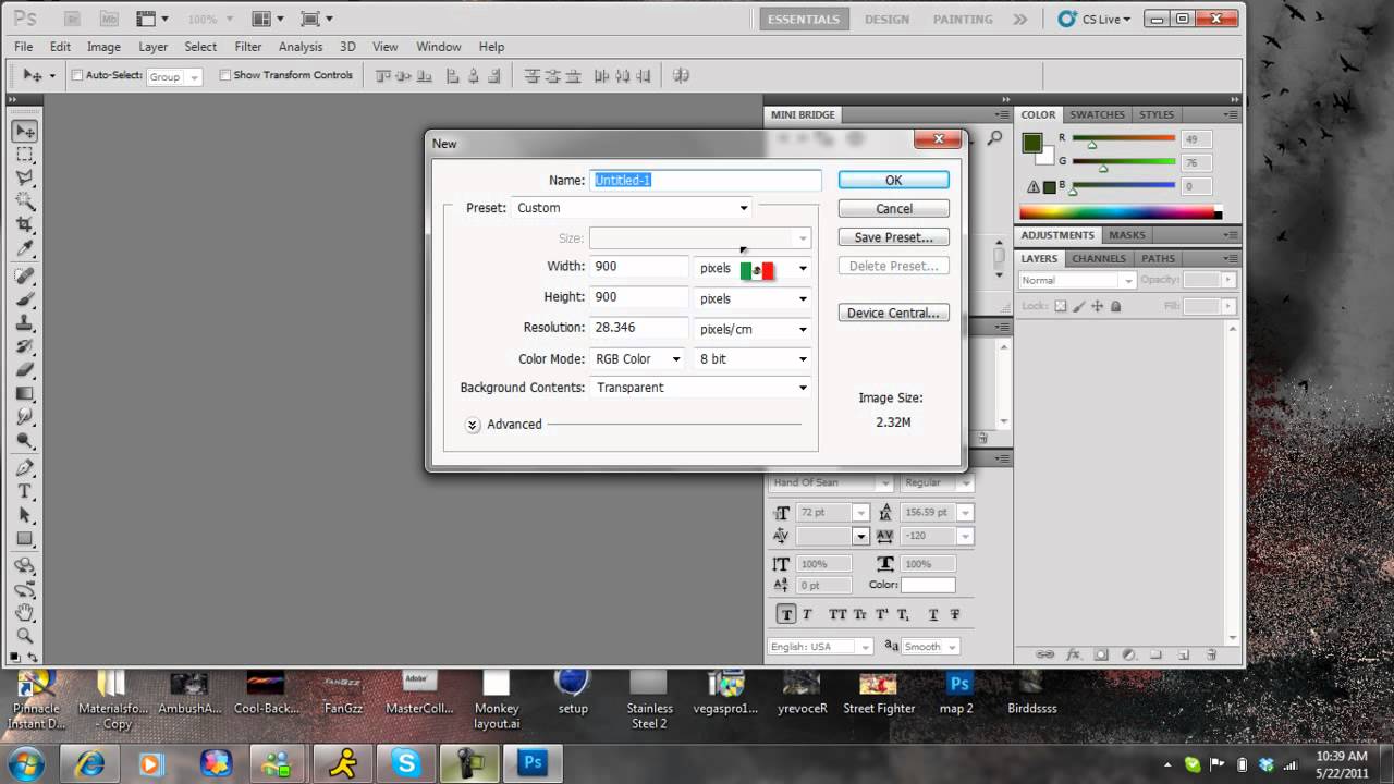 Photoshop CS5 "Displace" Tool Tutorial - YouTube