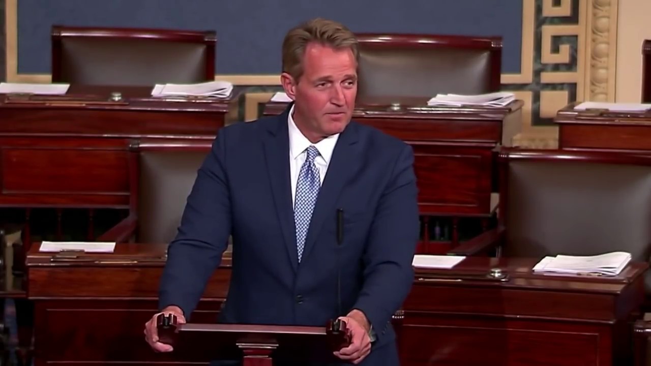 Jeff Flake Senate Floor Speech on President Trump's Tweets and Actions ...