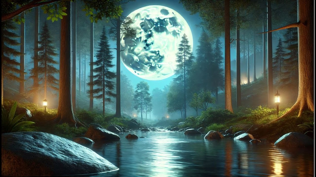 "Moonlight Glow - Romantic Song | Heartfelt Love Lyrics in the Moonlit ...