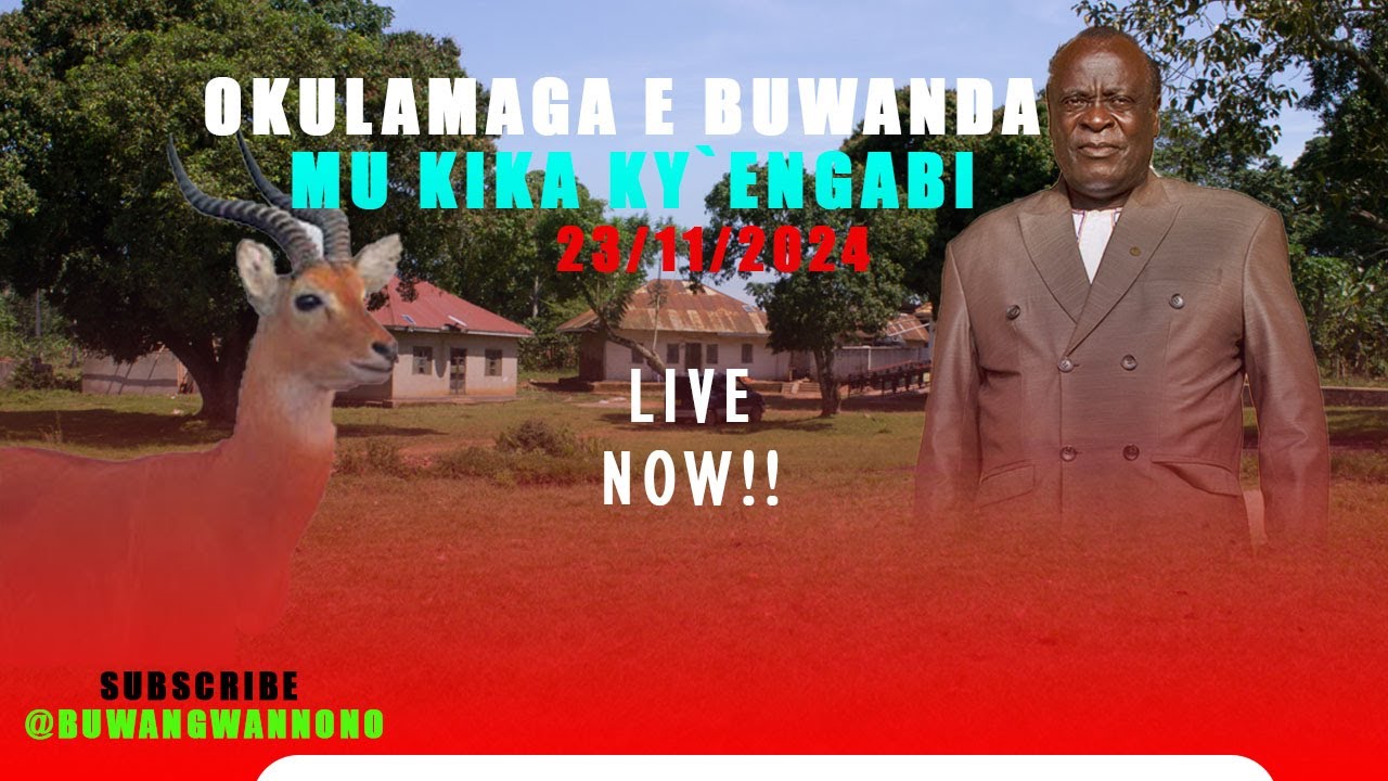 OKULAMAGA E BUWANDA MUKIIKA KY`ENGABI KU BUTTAKA 2024 - YouTube