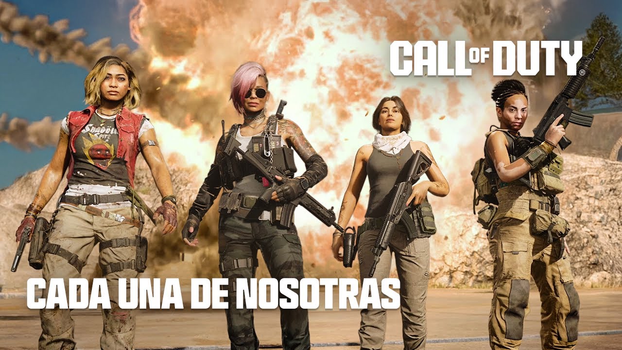 CADA UNA DE NOSOTRAS | Las mujeres de Call of Duty - Tráiler - YouTube