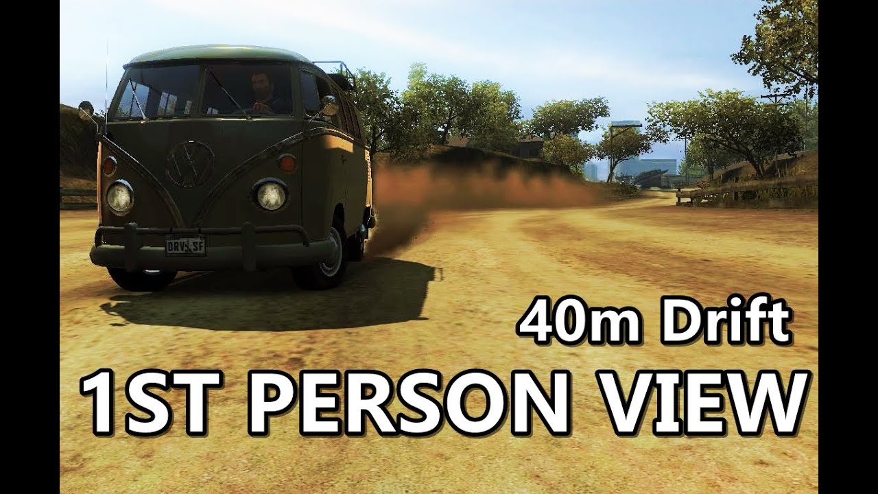 Driver SF stunt dare: Perform a 40m drift in 1st person view - YouTube