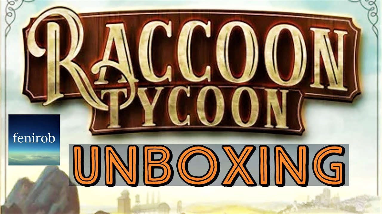 Raccoon Tycoon Board Game | “Serious” Unboxing ft. @ZuperJohn - YouTube