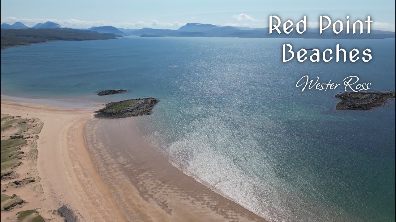 Red Point Beaches - Wester Ross - Scotland | 4K | DJI Mini 3 Pro - YouTube