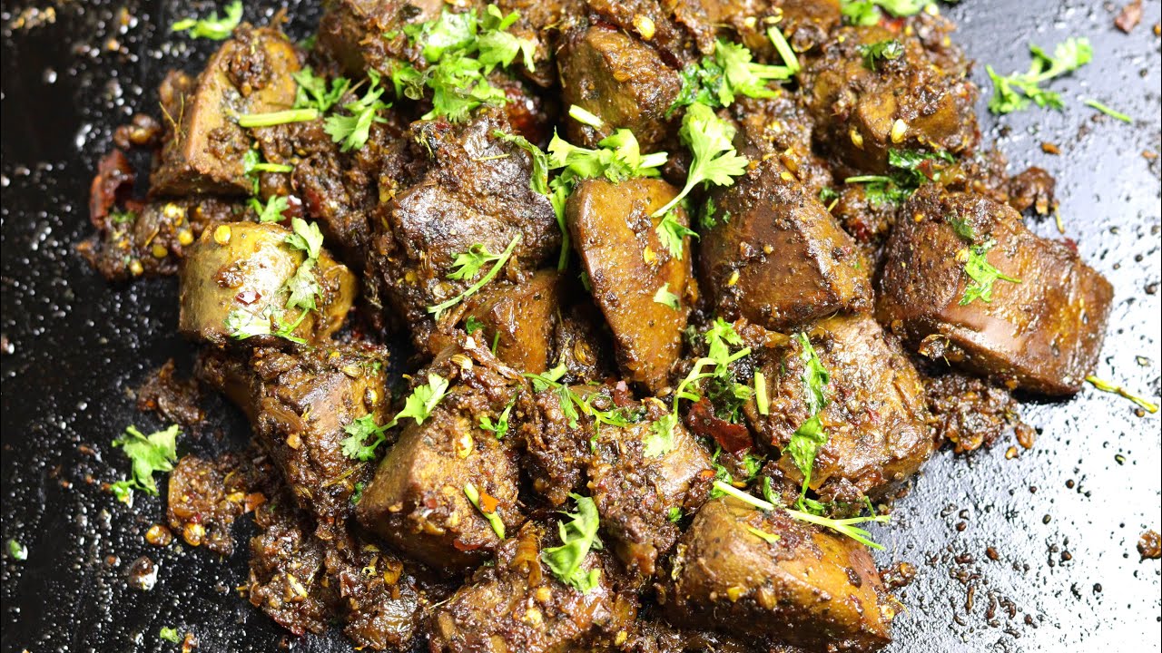 Tawa Kaleji Fry | Mutton liver fry recipe | Tawa kaleji recipe - YouTube