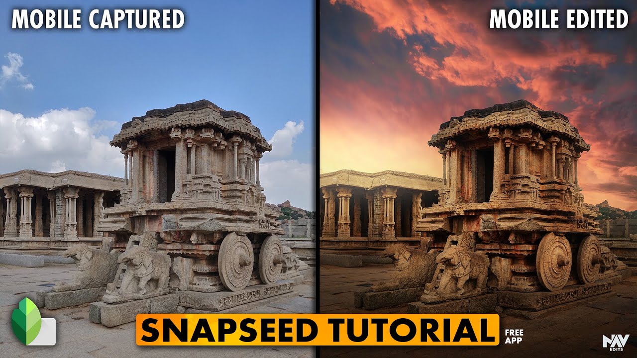 BEST WAY to Replace the Sky (without masking) in SNAPSEED | SNAPSEED ...
