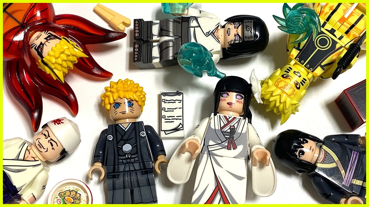 LEGO Naruto Nine Tails Mode | Boruto | Naruto Six Paths Sage Mode ...