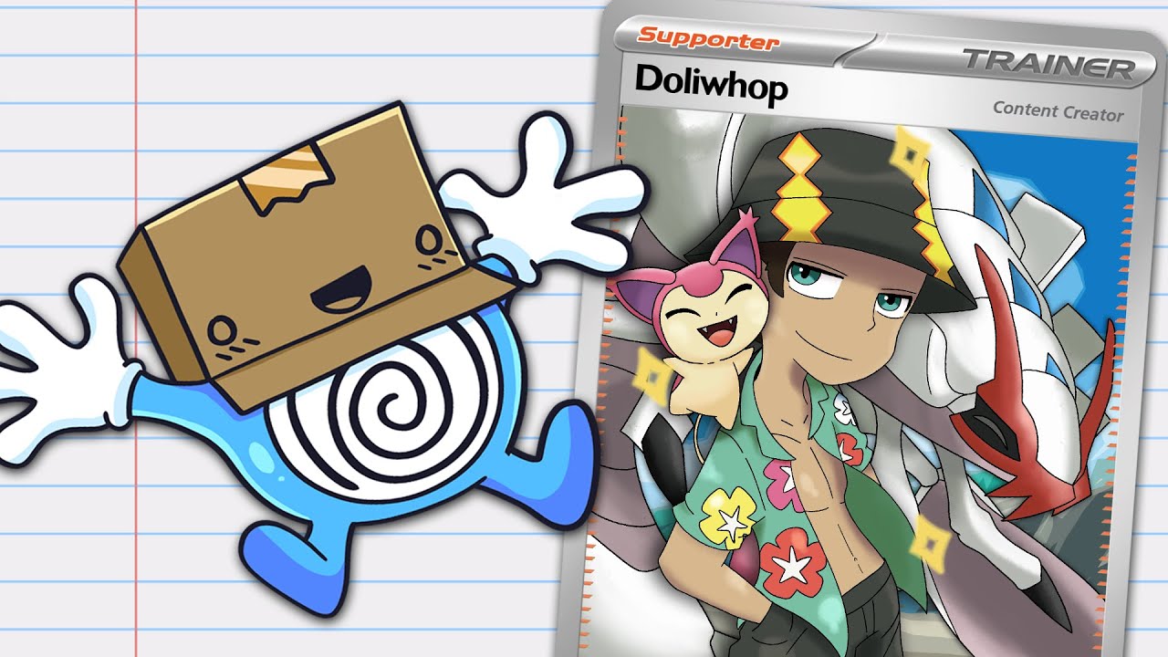 Drawing Pokemon Trainer Cards - YouTube