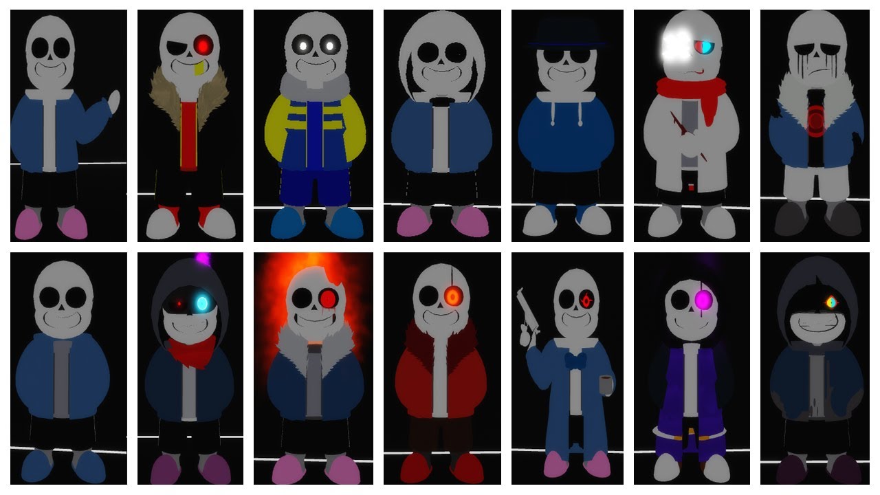 All 0 - 1980 Coins Character [Showcase] [Au Sans Battles] - YouTube