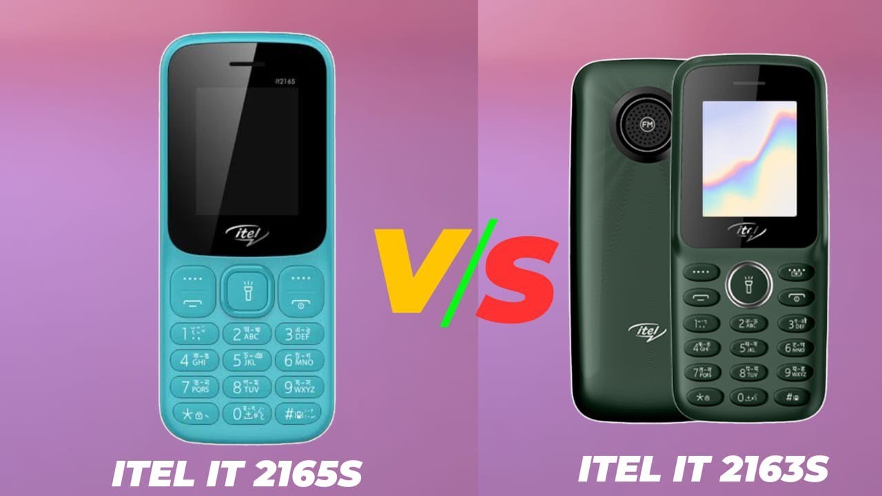Itel it 2165s Vs Itel it 2163s | Comparison in Itel 2 New Model ...