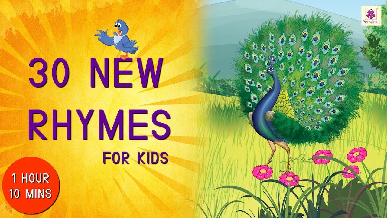 A Happy Family | 30 New Rhymes For Children | Kids' Songs | Animated ...