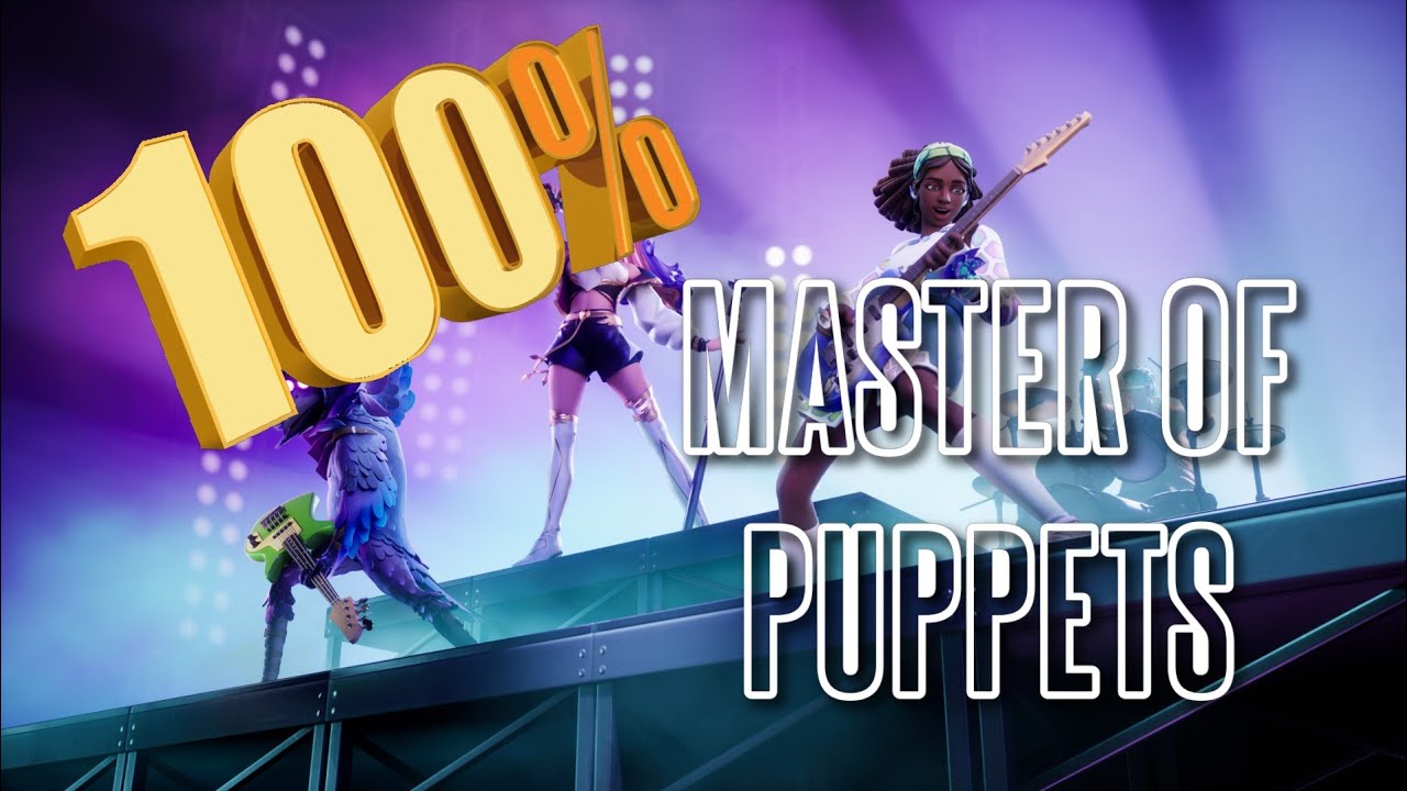 MASTER OF PUPPETS 100% EXPERT FC | FORTNITE FESTIVAL - YouTube