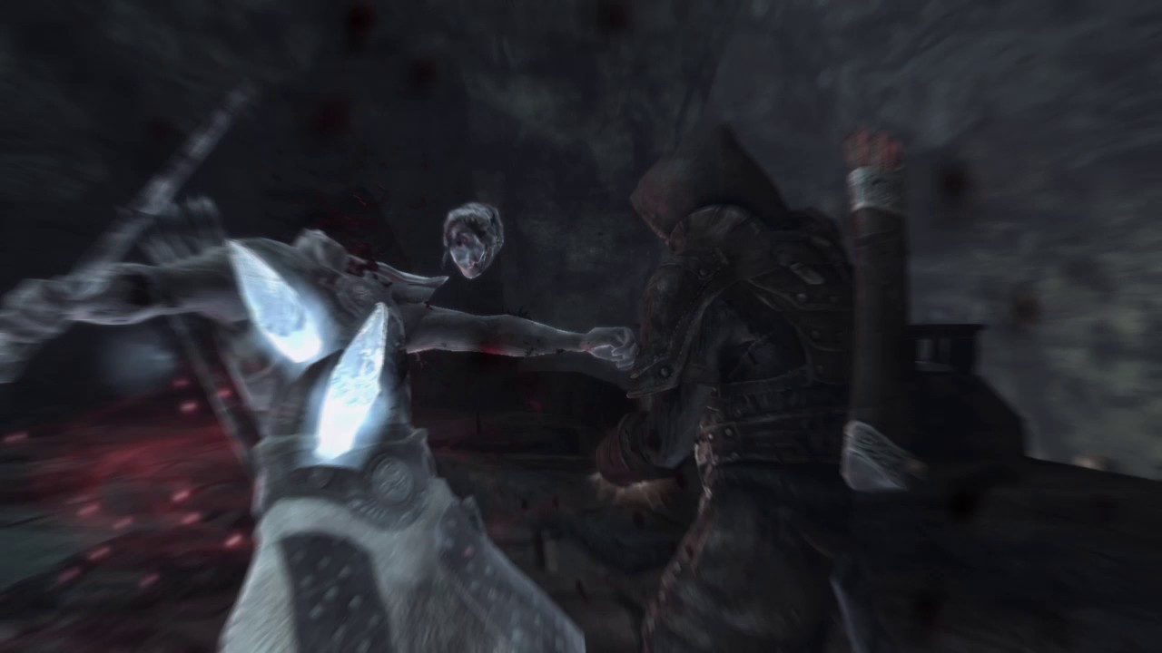 Skyrim decapitation cutscene - YouTube