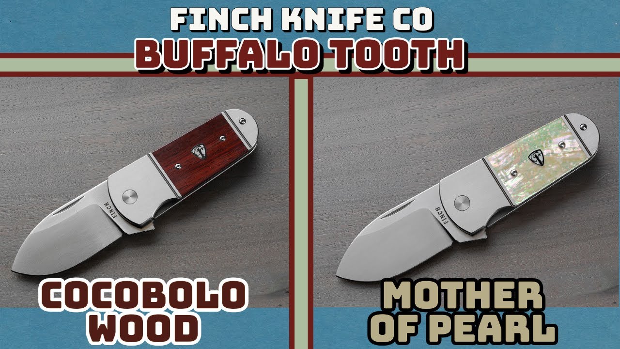 New from Finch Knife Co! - Buffalo Tooth - with C. Risner Cutlery ...