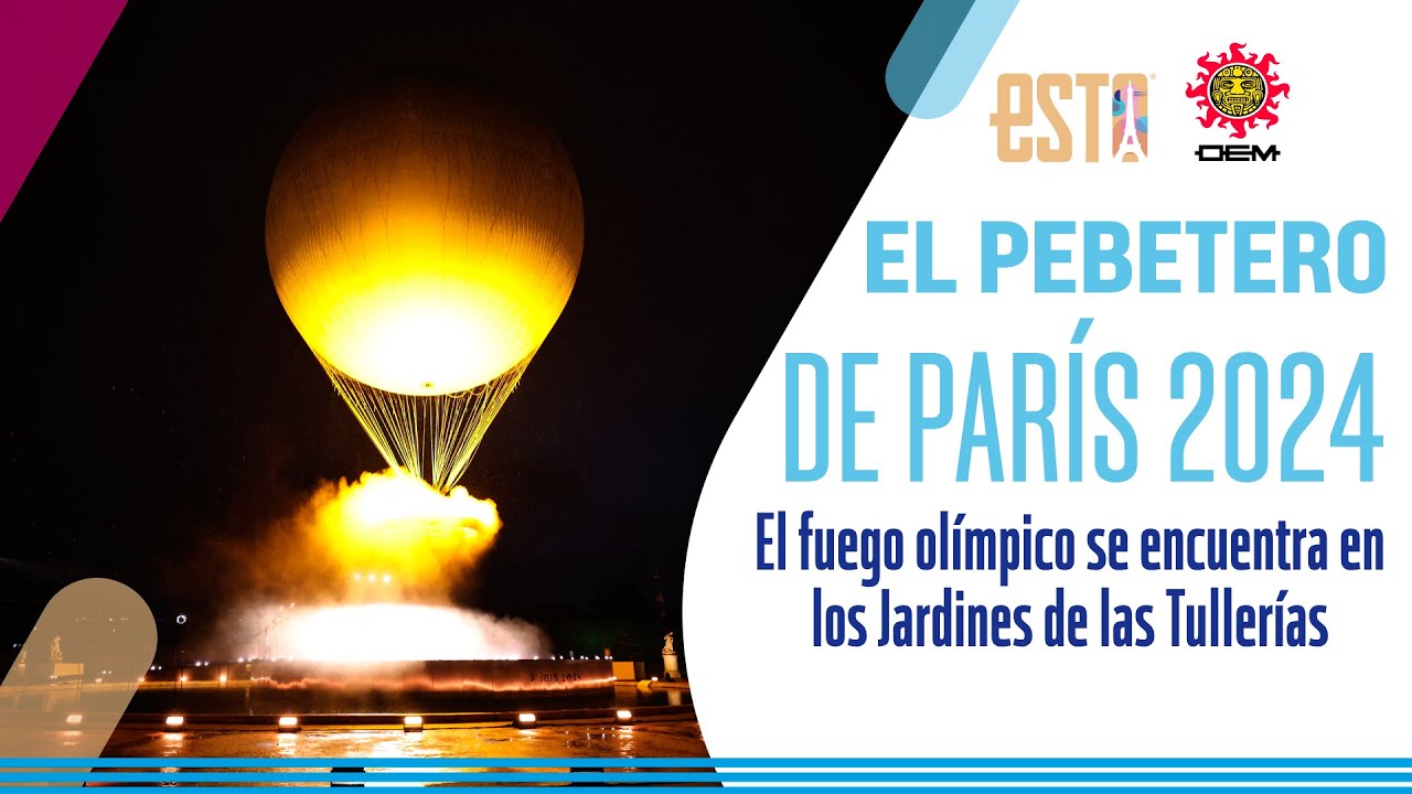 Conoce el pebetero de París 2024 que es 100% sustentable - YouTube