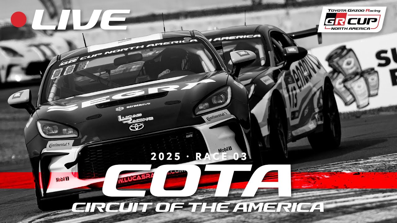 LIVE | Race 1 | Circuit of the Americas | TGRNA GR Cup North America ...