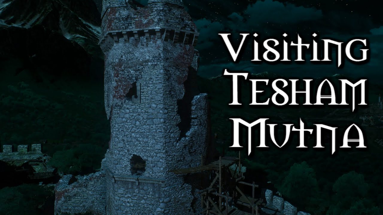The Witcher 3 Blood and Wine - Visiting Tesham Mutna - YouTube