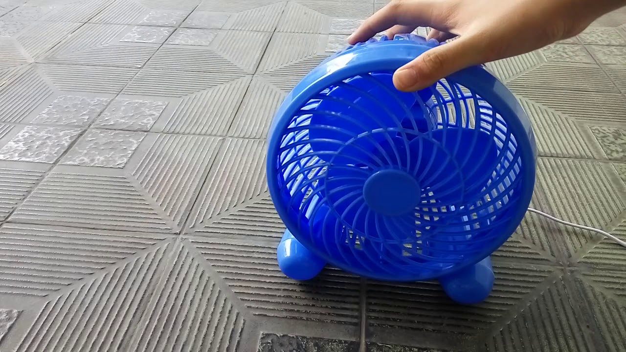 Niko 8" desk fan - YouTube