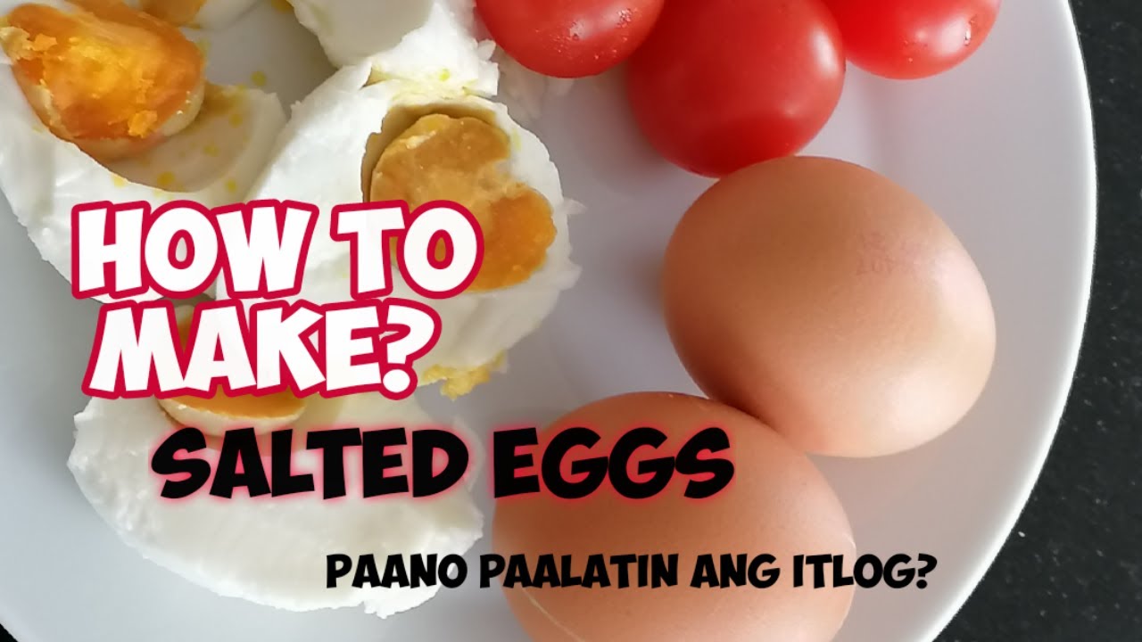 How to make? SALTED EGG - YouTube