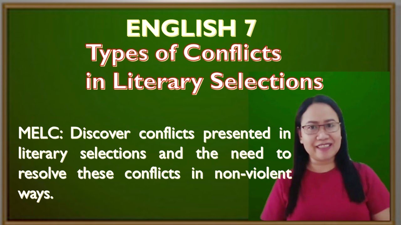Demonstration Teaching in English/Types of Conflicts Presented in ...