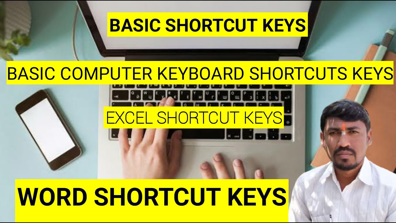 COMPUTER BASIC SHORTCUT KEYS|Excel shortcut keys|Computer Keyboard Shortcut Keys|Word Shortcut ...
