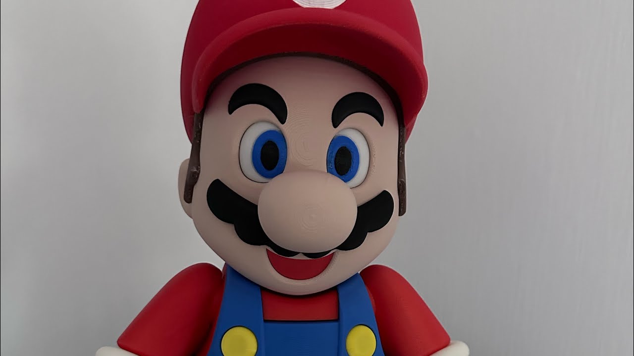 Super Mario 3D Print complete set - YouTube