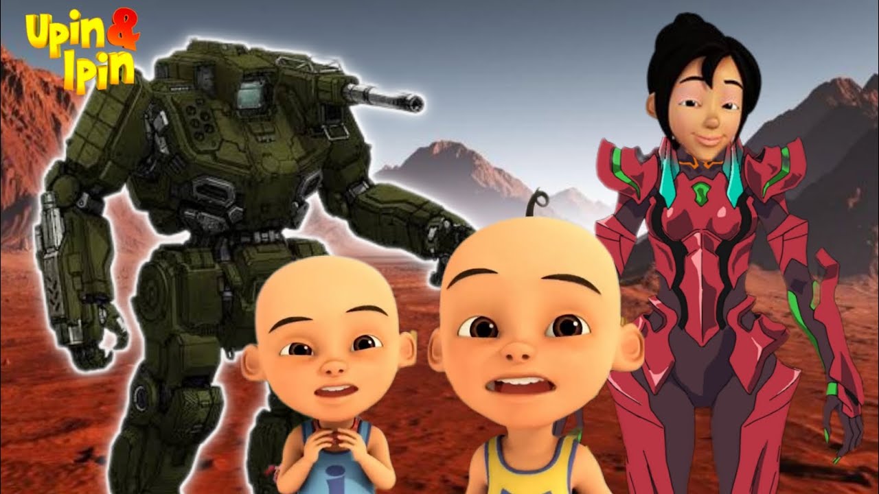 Robot Jahat Melukai Upin Ipin Dan kawan-kawan Kak Ros Mengamuk Karna ...
