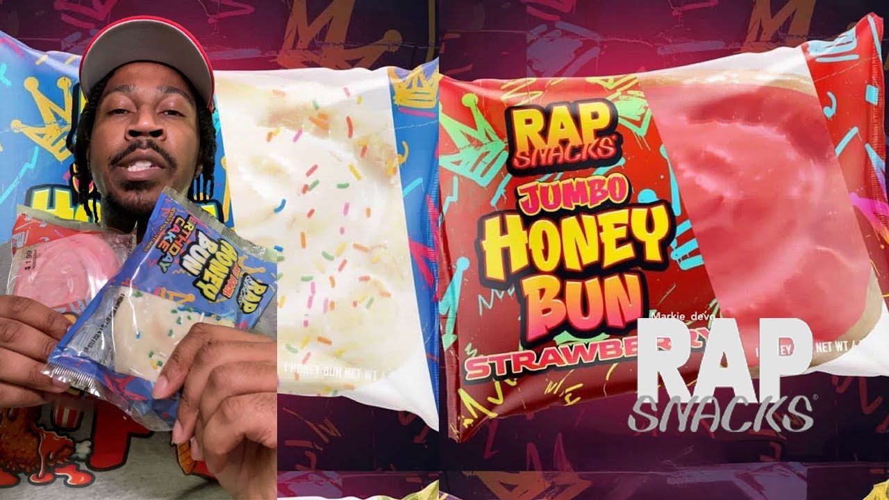 Rap Snacks "Big Back Honey Buns" | Food Review (Full Video) {Atlanta ...