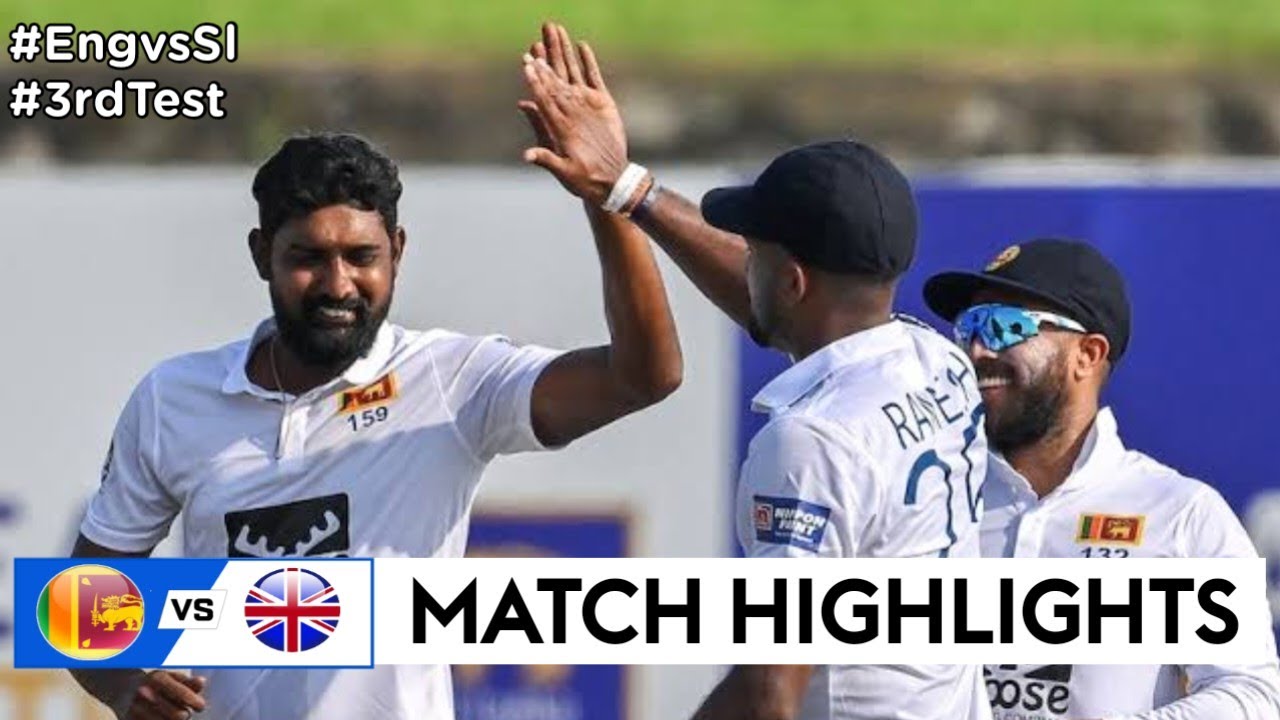 England vs Sri Lanka 3rd test day 1 full highlights 2024 | eng vs sl ...