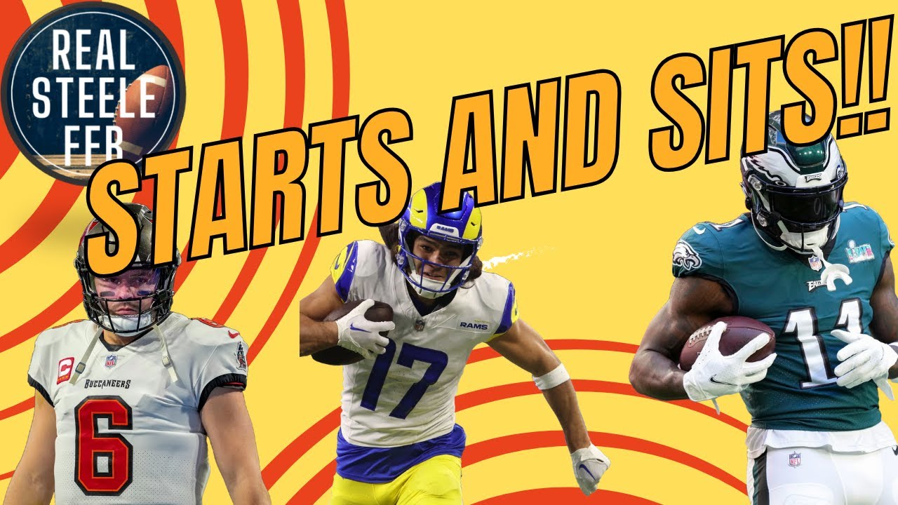 Must Start and Sit Players in Week 9!! Part 2!! Fantasy Football 2024 ...