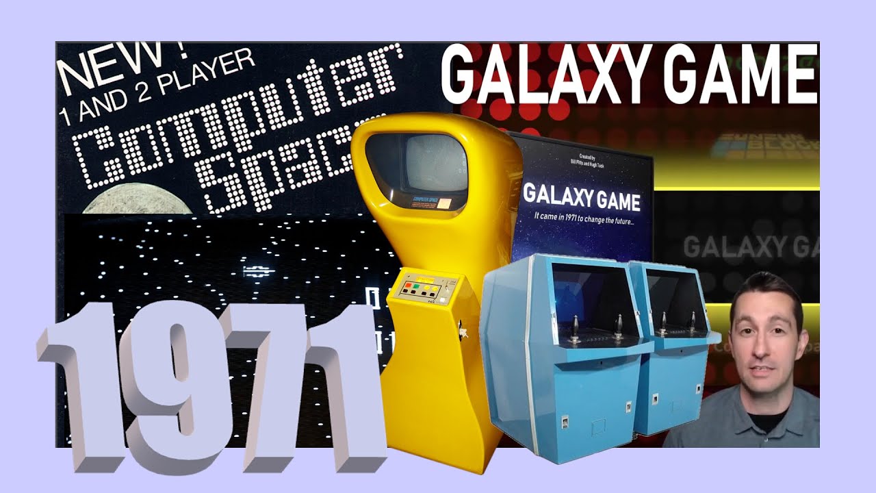 1971: The Video Game Arcade is Born! Galaxy Game and Computer Space! # ...