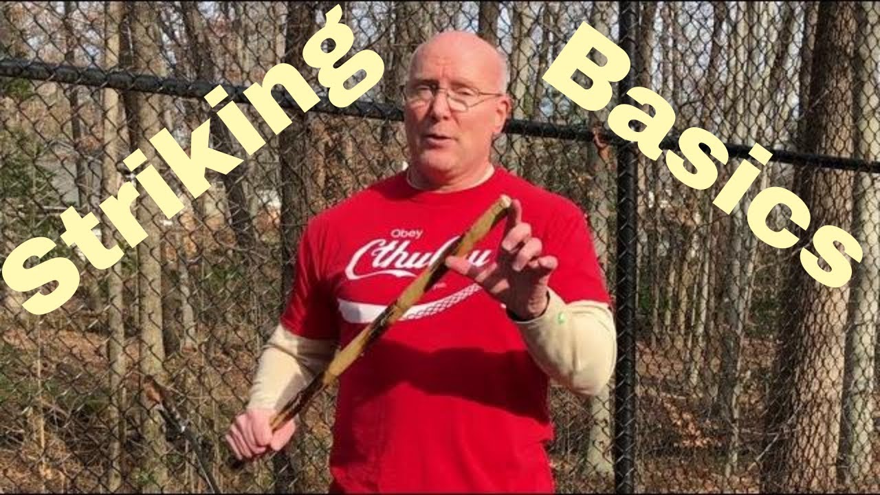 Modern Arnis basics 2: stick striking basics - YouTube