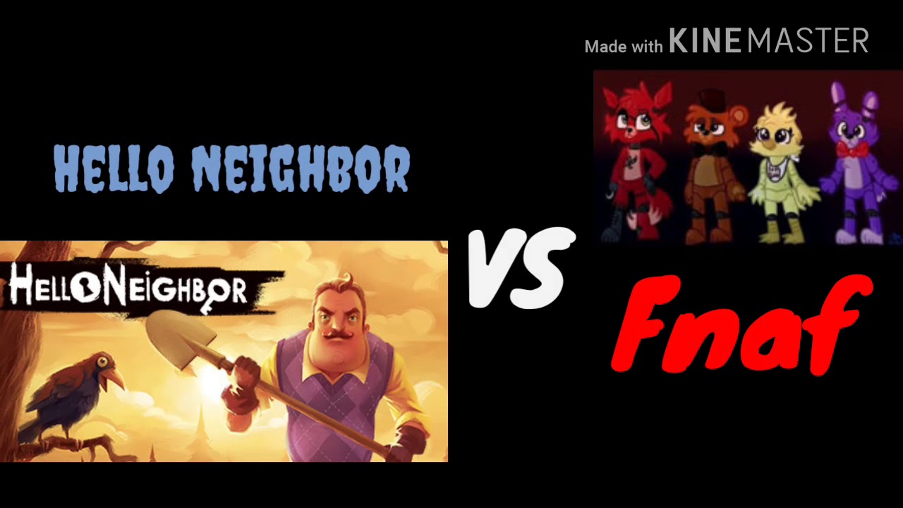 Hello Neighbor vs Fnaf - YouTube